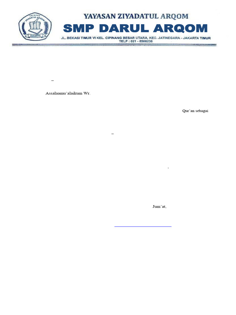 Pemberitahuan Pembuatan Soal Guru | PDF