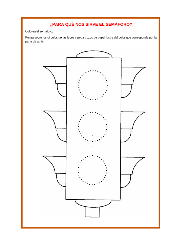 fichas semaforo | PDF