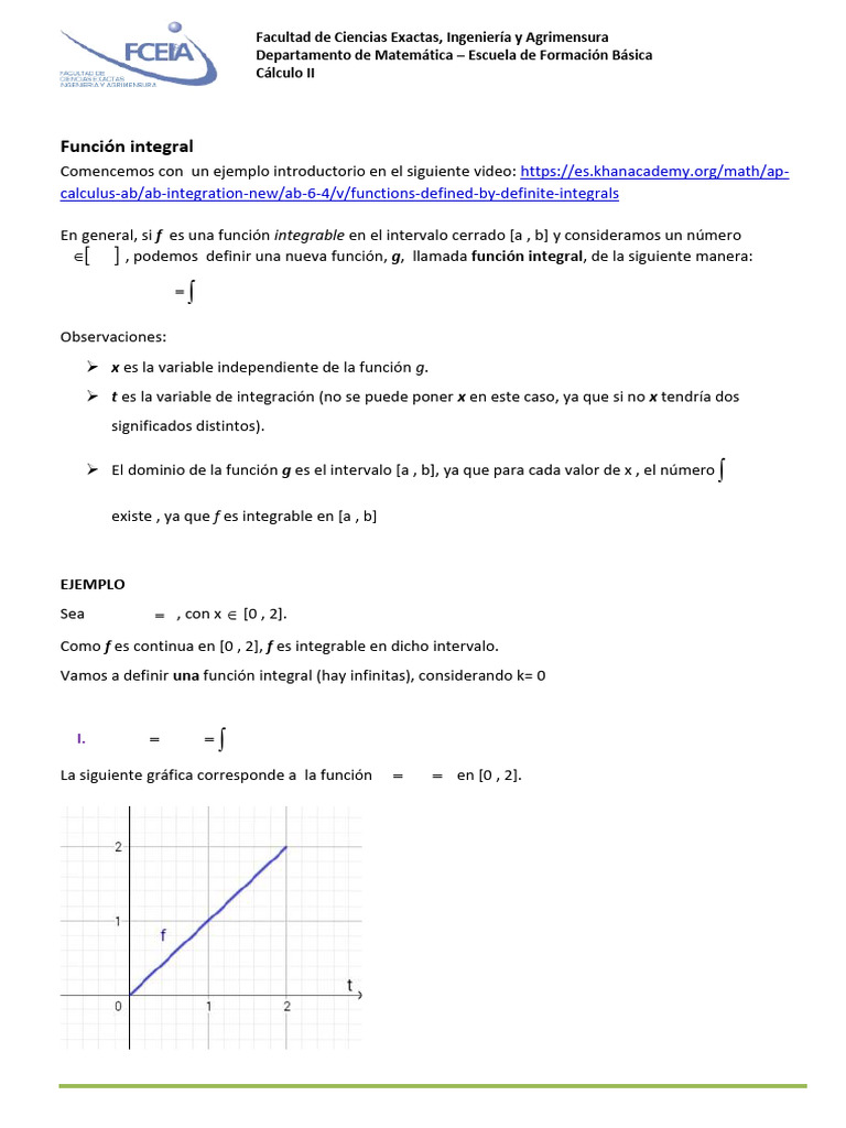 Secc5-3-Función integral-TFC - 2024 | PDF