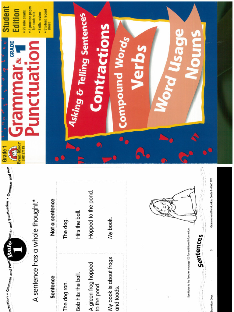 Grammar Punctuation 1 PDF Unit 1 25 | PDF