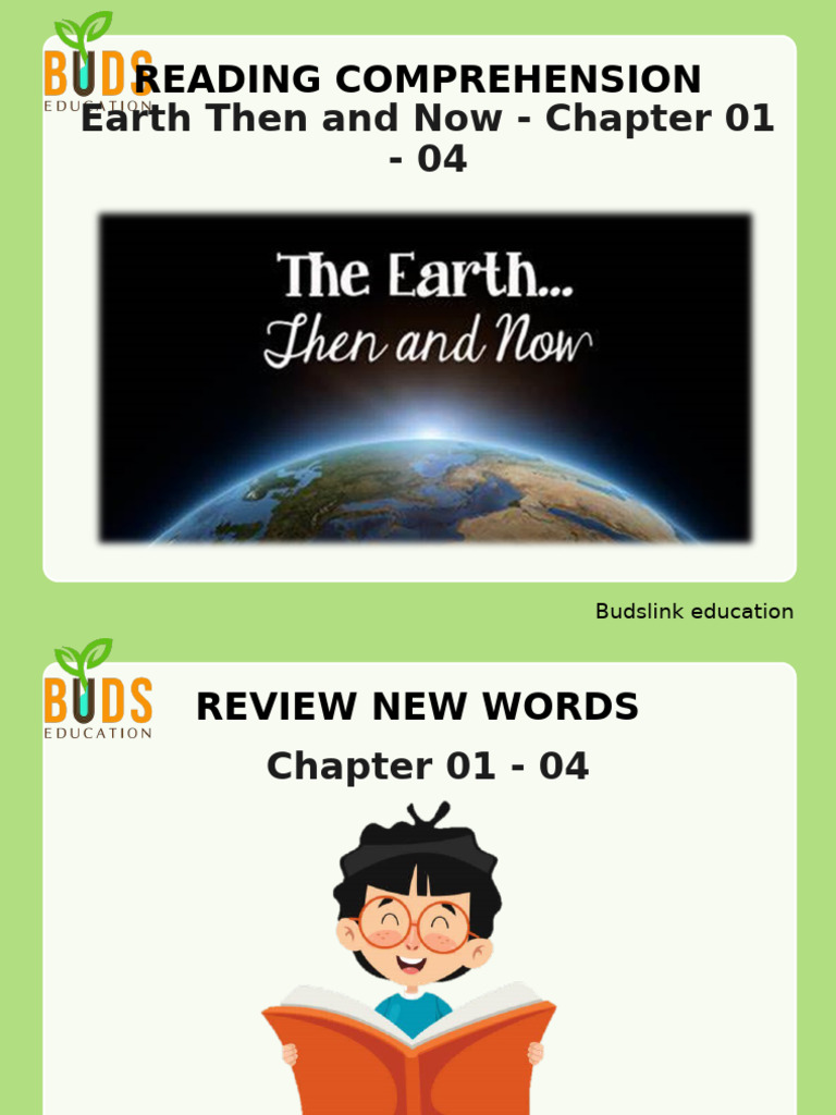 Slideshow - Earth Then and Now - Chapter 01-04 | PDF