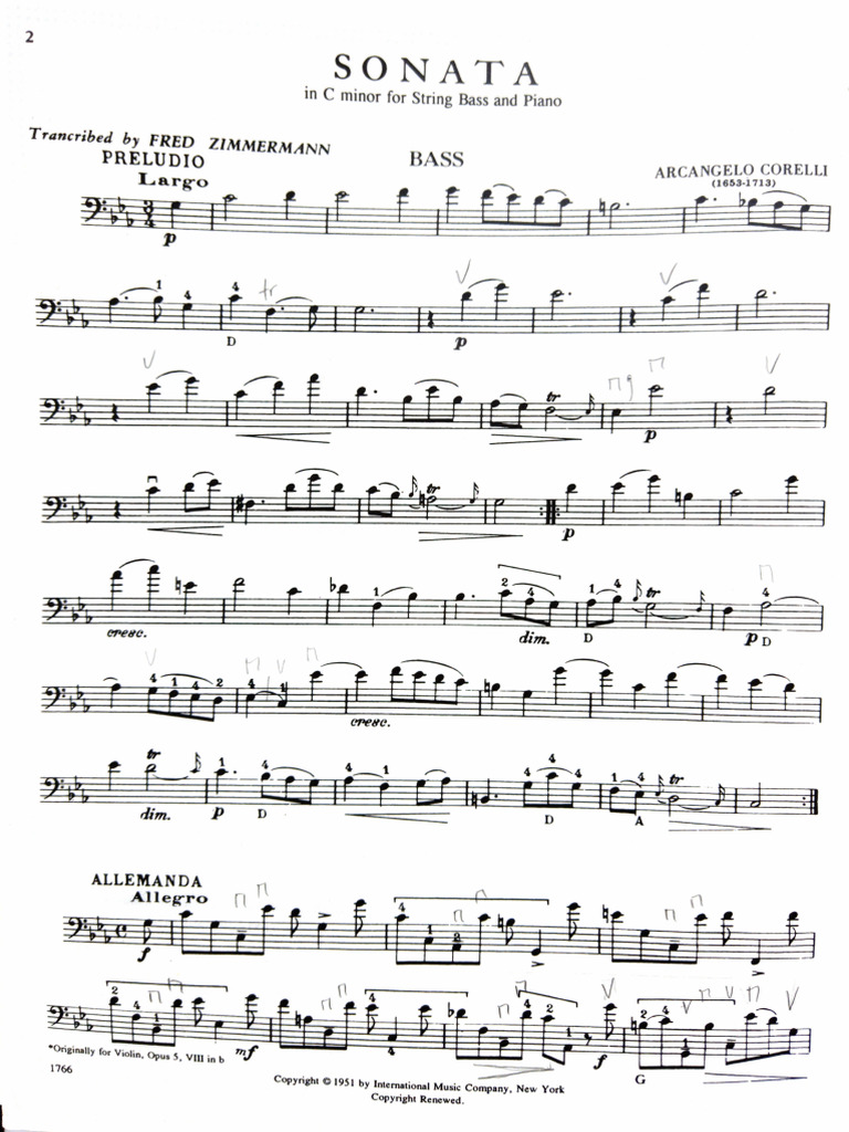 Corelli Sonata | PDF