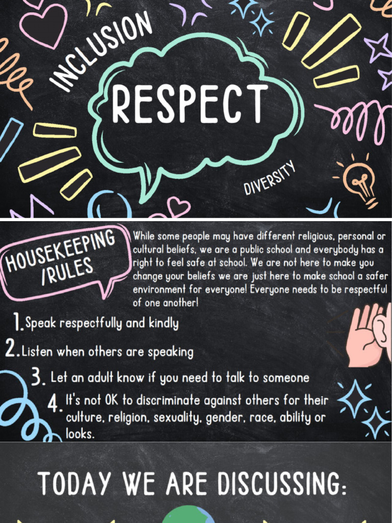 Respect Inclusion and Diversity 2024 | PDF