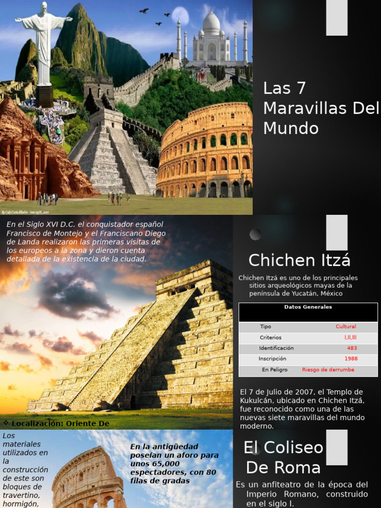 Las 7 Maravillas Del Mundo | PDF