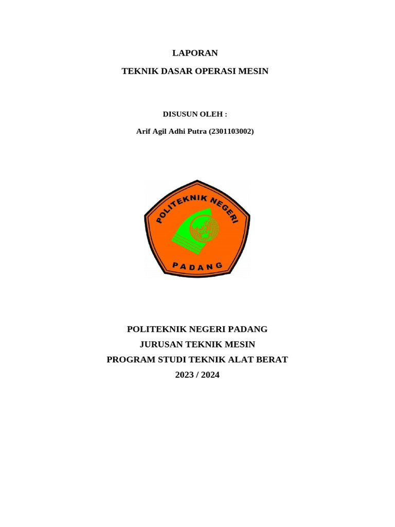 Laporan TDOM-Shalis Muhammad MI | PDF