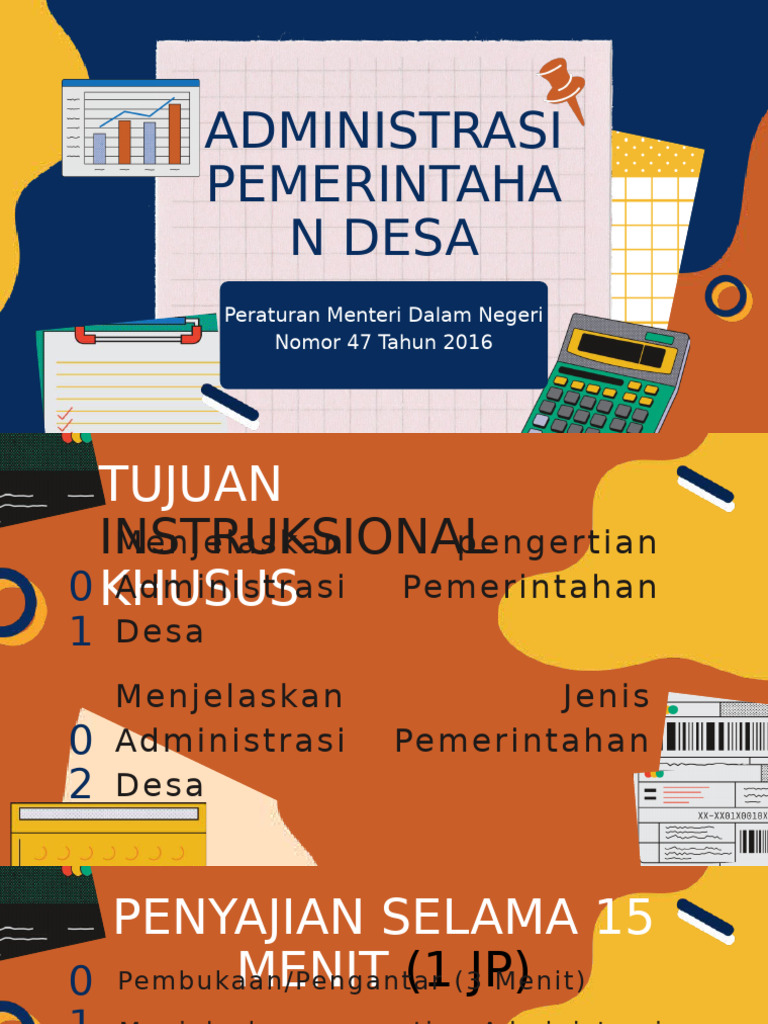 Administrasi Pemerintahan Desa | PDF