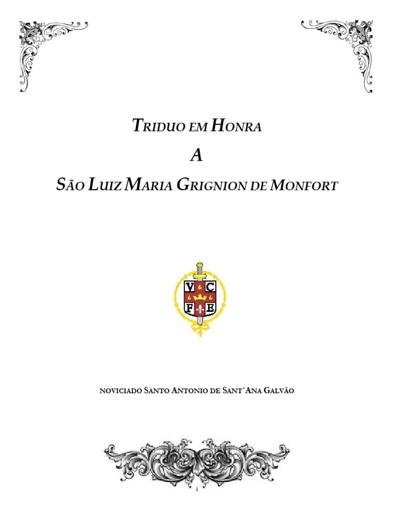 Triduo Solene en Honra A SLM | PDF