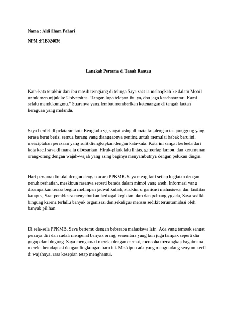 Tugas B.indo Aldi | PDF