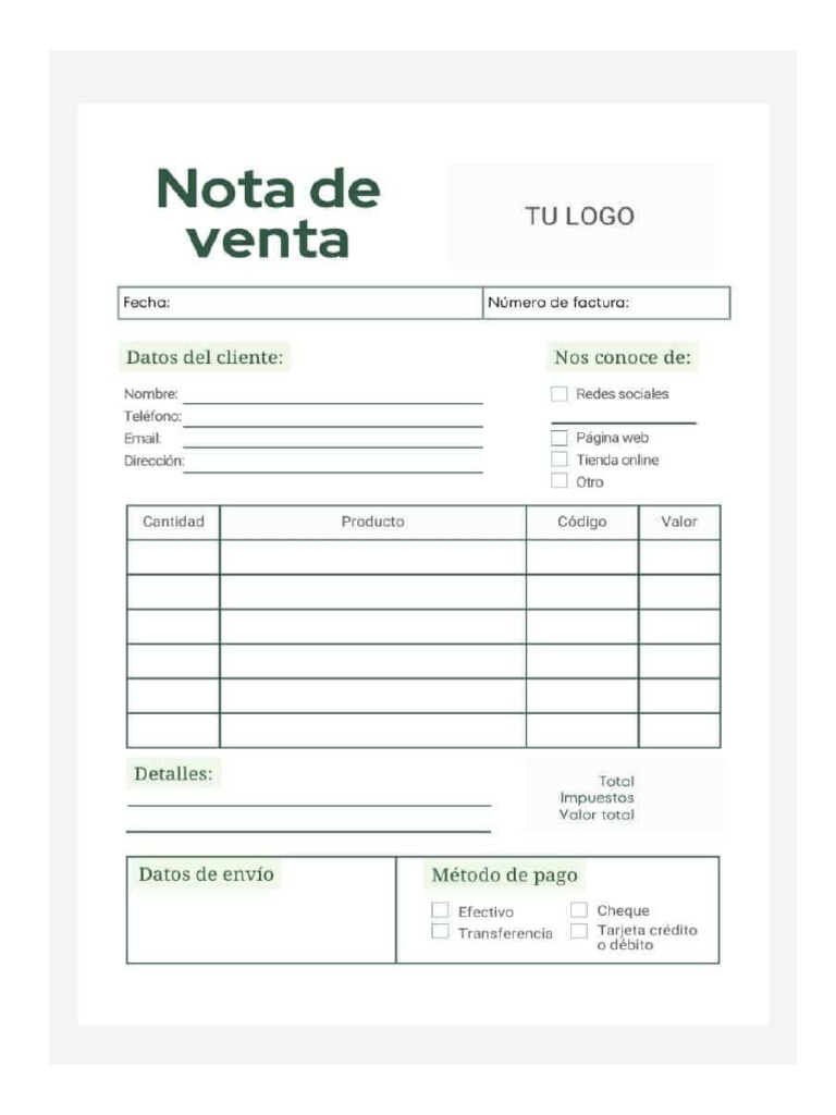 Documentos para Llenar Contables o Comerciales | PDF