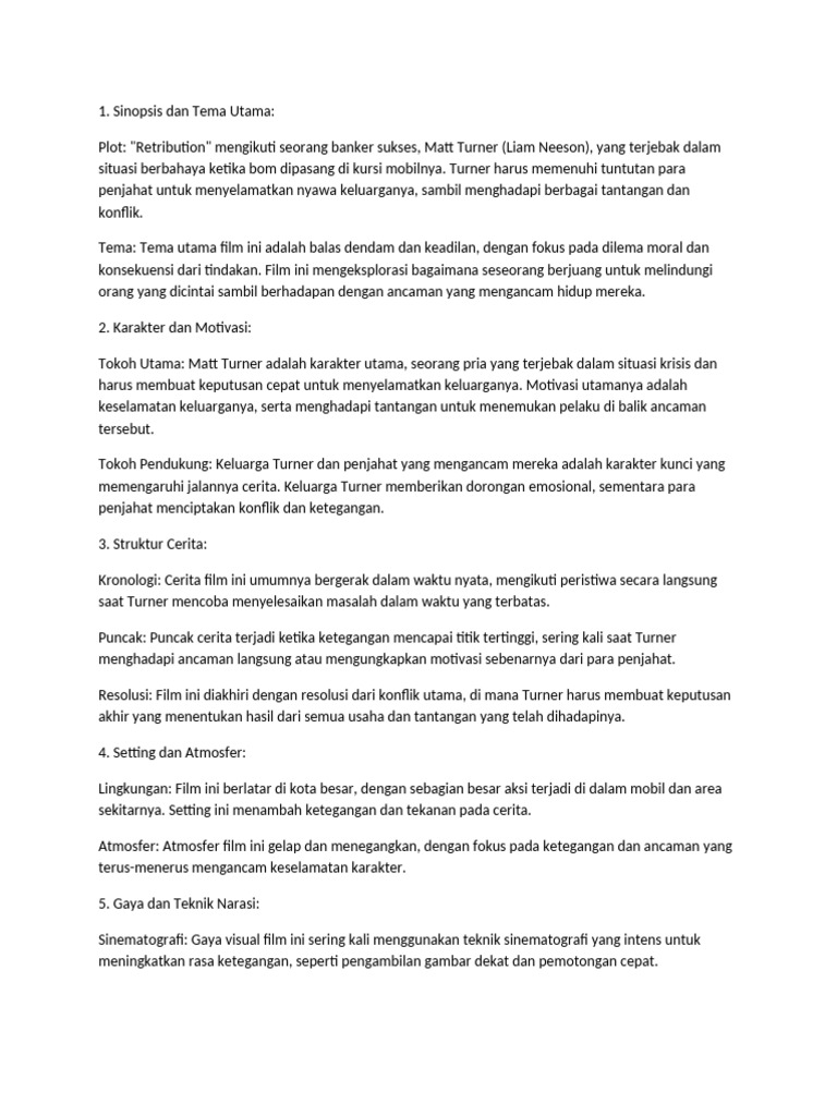 Sinopsis B Ing | PDF