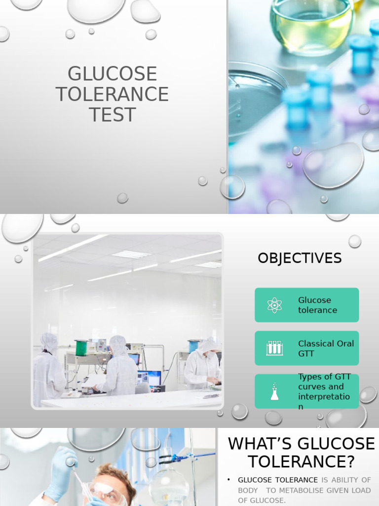 Glucose Tolerance Test | PDF