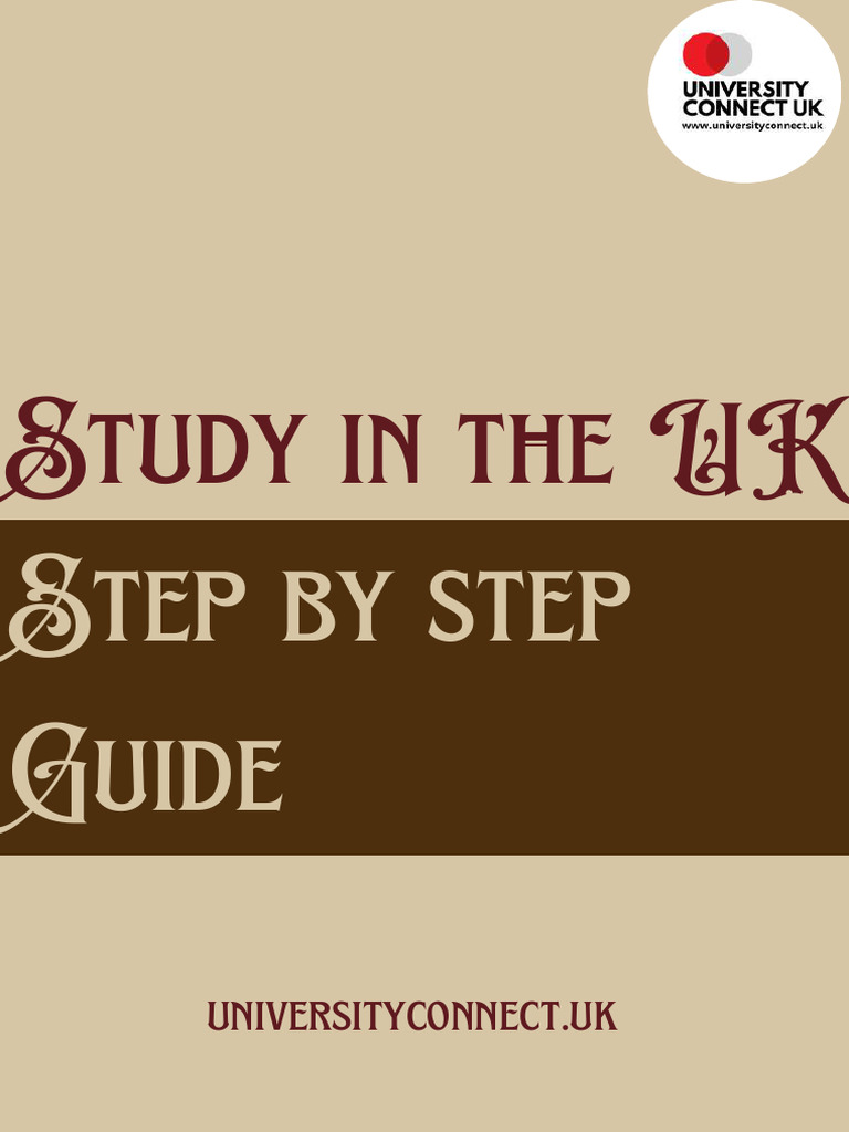 Study in The UK - Step by Step Guide For International Students | PDF
