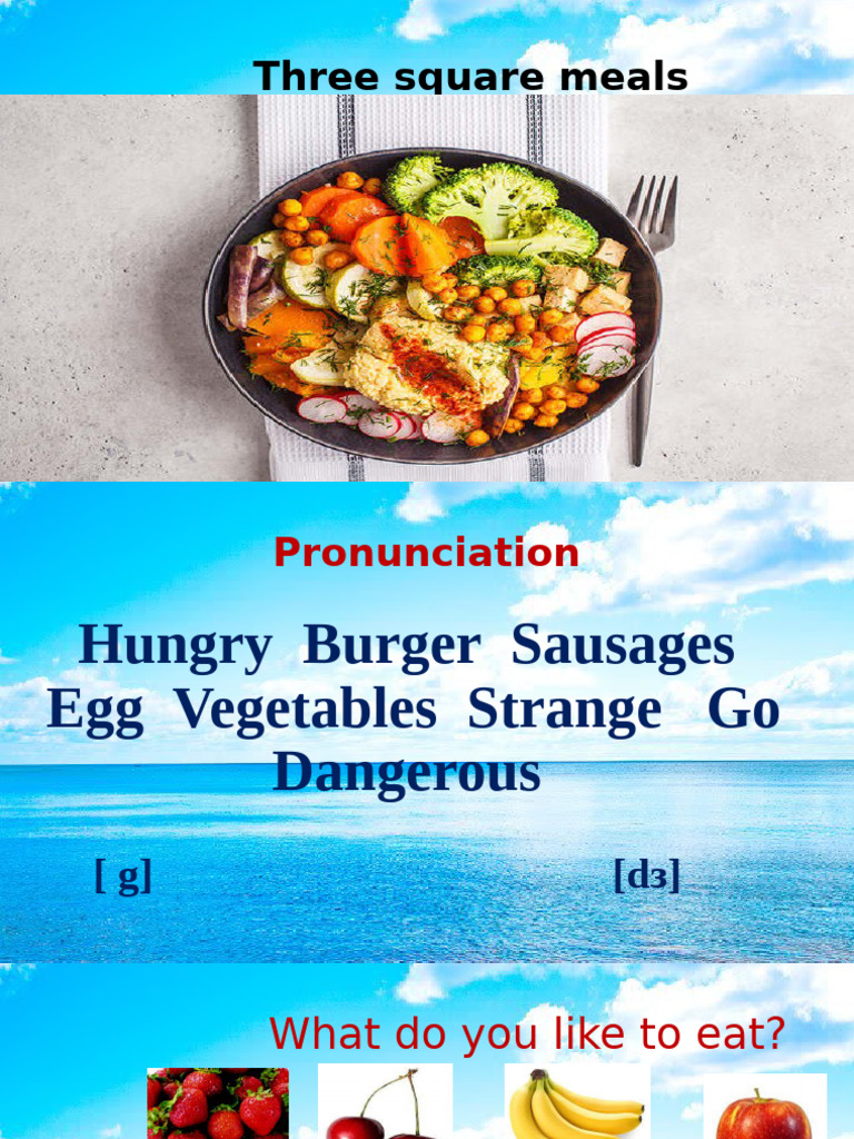 Three Square Meals | PDF