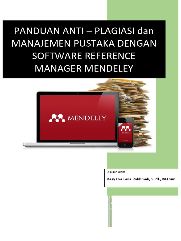 Desy's_Draft _2_ MODUL PANDUAN MANAJEMEN SITASI DAN REFERENSI DENGAN SOFTWARE REFERENCE MANAGER ...