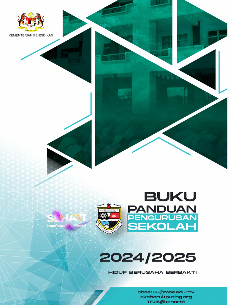 Buku Panduan Pengurusan Sekolah 2024-2024 SK Charuk Puting | PDF