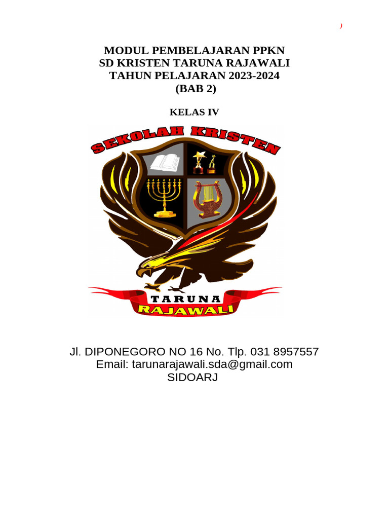 Modul Ajar PPKN BAB 2 | PDF