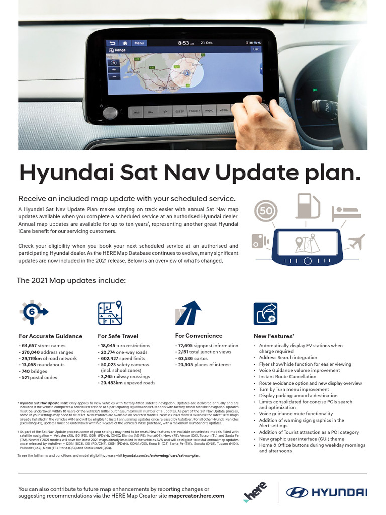 Sat Nav Update Plan | PDF