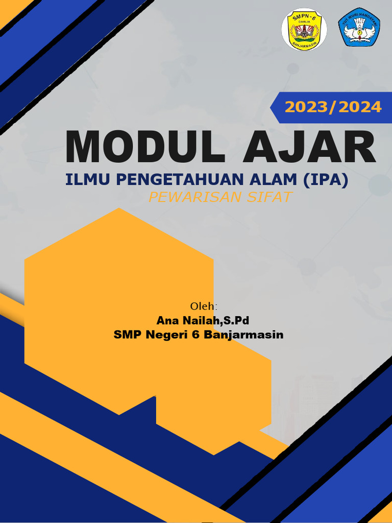 Modul Ajar IPA Pewarisan Sifat Kelas 9 | PDF