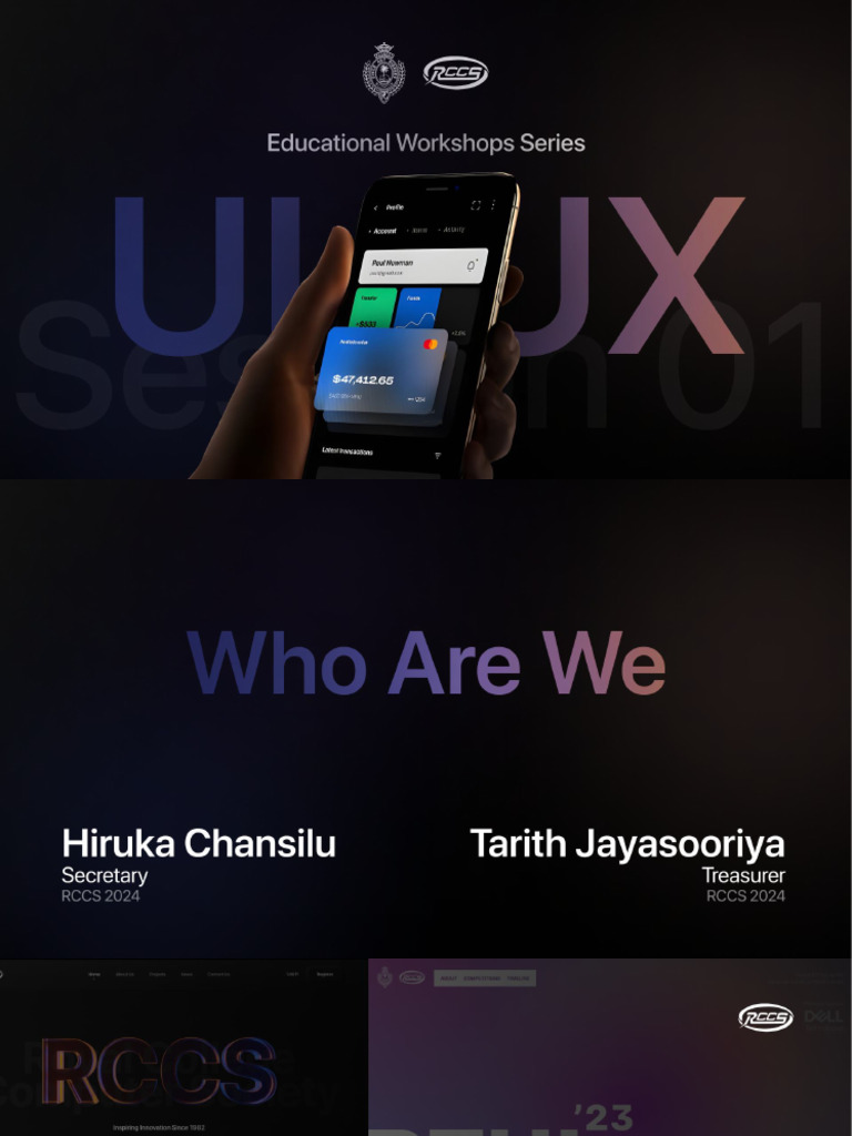 RCCS UI - UX Sessions | PDF