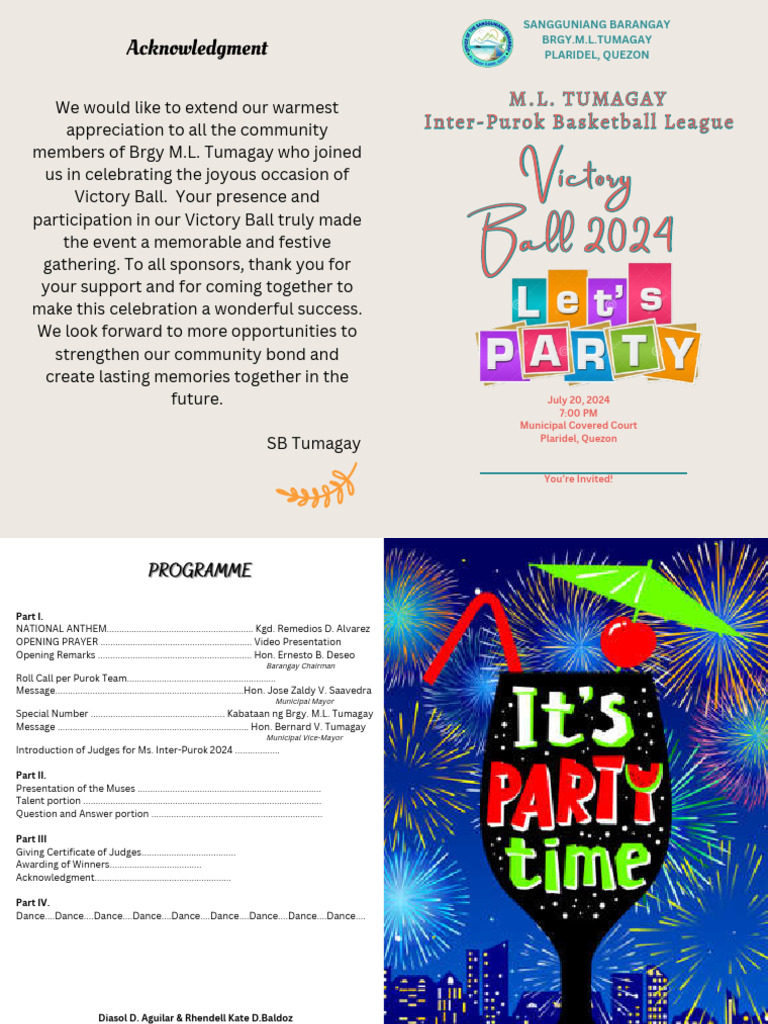 Programme Victory Ball | PDF