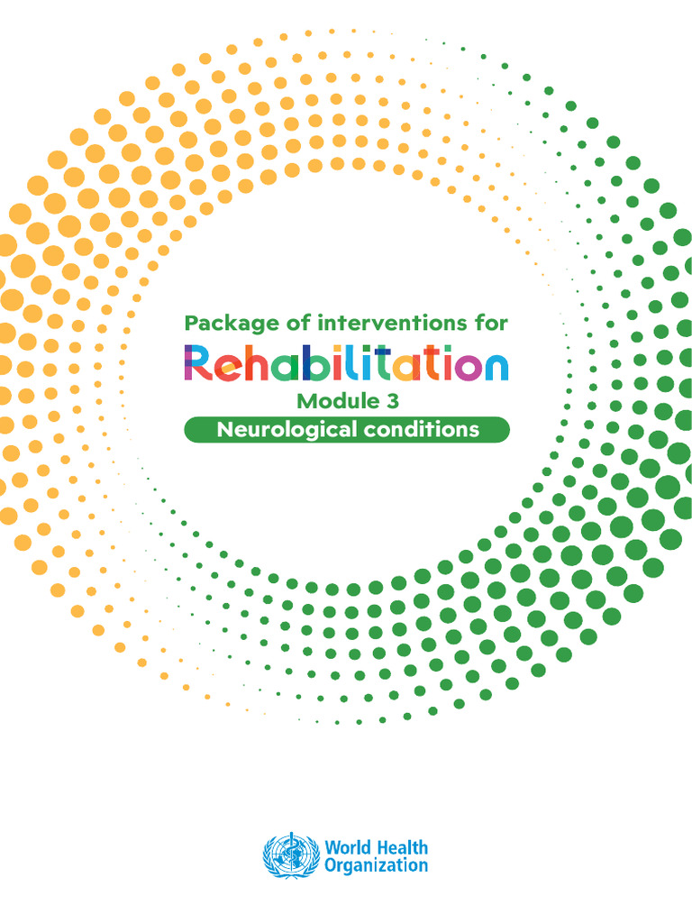 Package of Interventions For: Rehabilitation | PDF