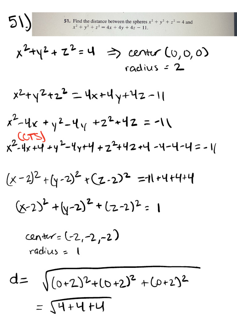 Mult Vari Calc 12.1 HW | PDF