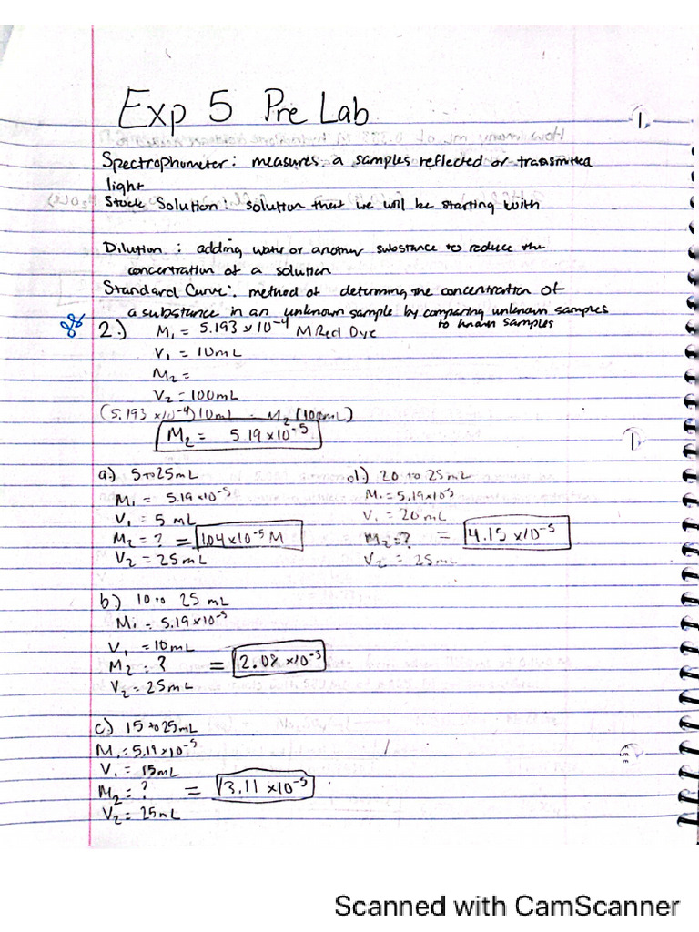 CHEM Lab #5 Final Draft | PDF