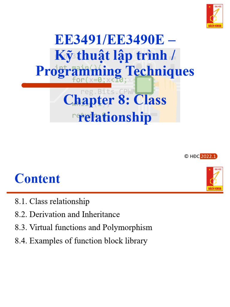 Chapter8 Class Relationship Pdf Inheritance Object Oriented Programming Teaching Methods 0497