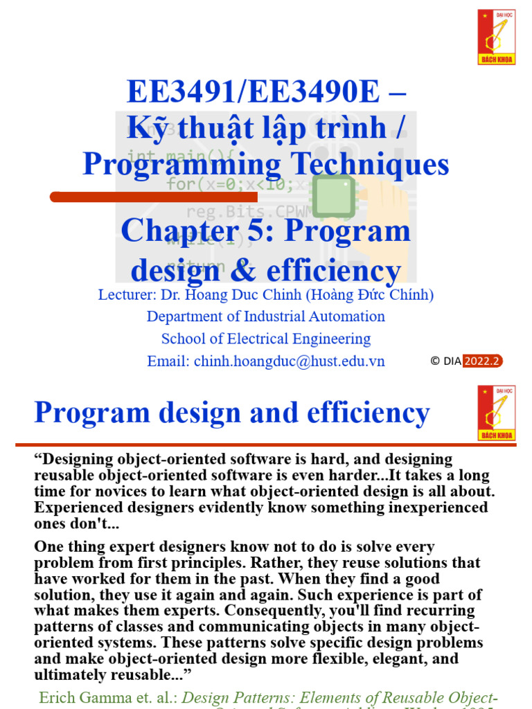 Chapter5 - Program Design and Efficiency | PDF | Anonymous Function | Specification (Technical ...