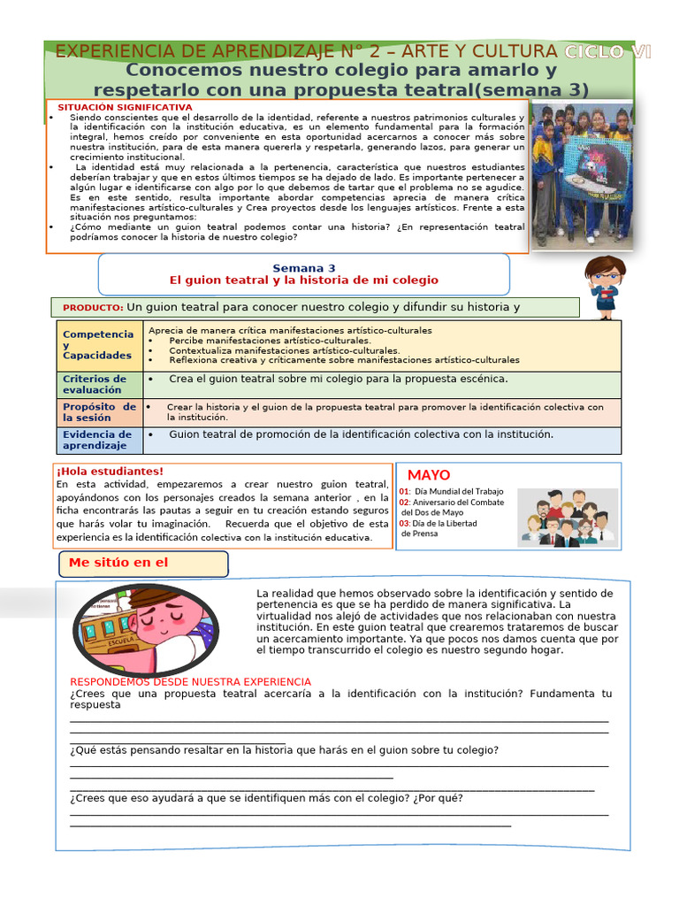 Act 3 1RO Y 2DO | PDF