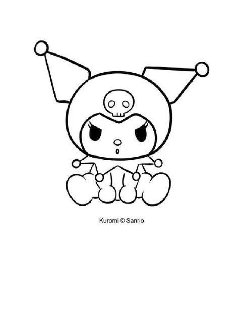 Dibujo de Kuromi | PDF
