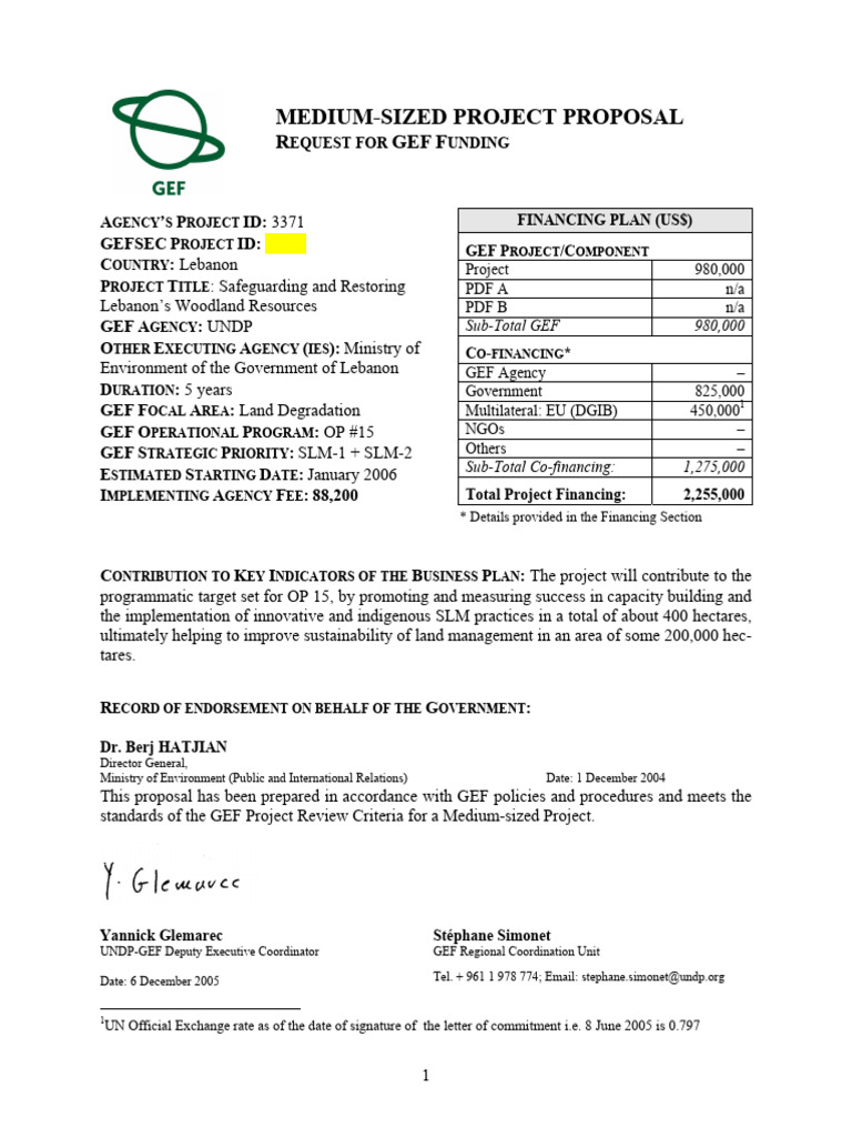 12-7-05 MSP Project Document | PDF