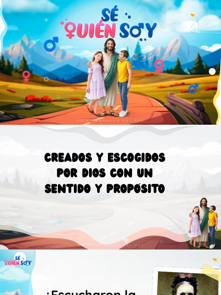 TEMA 2 - SÉ QUIÉN SOY - Creados con propósito | PDF