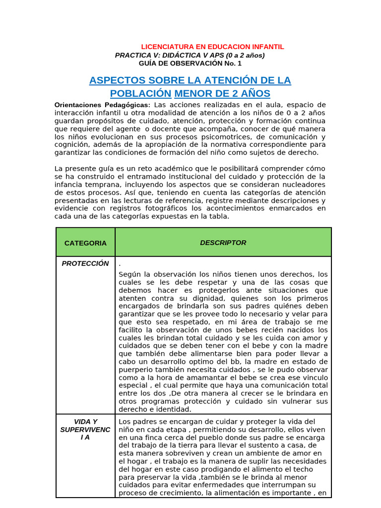 Gu A N 1 PR Ctica V | PDF