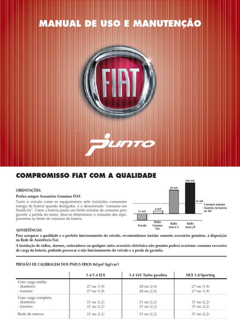 Handbook 2008 Punto | PDF