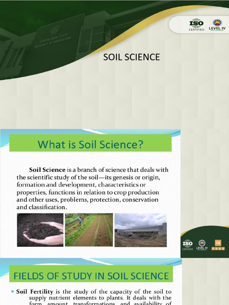 2 Introduction To Soil Science | PDF