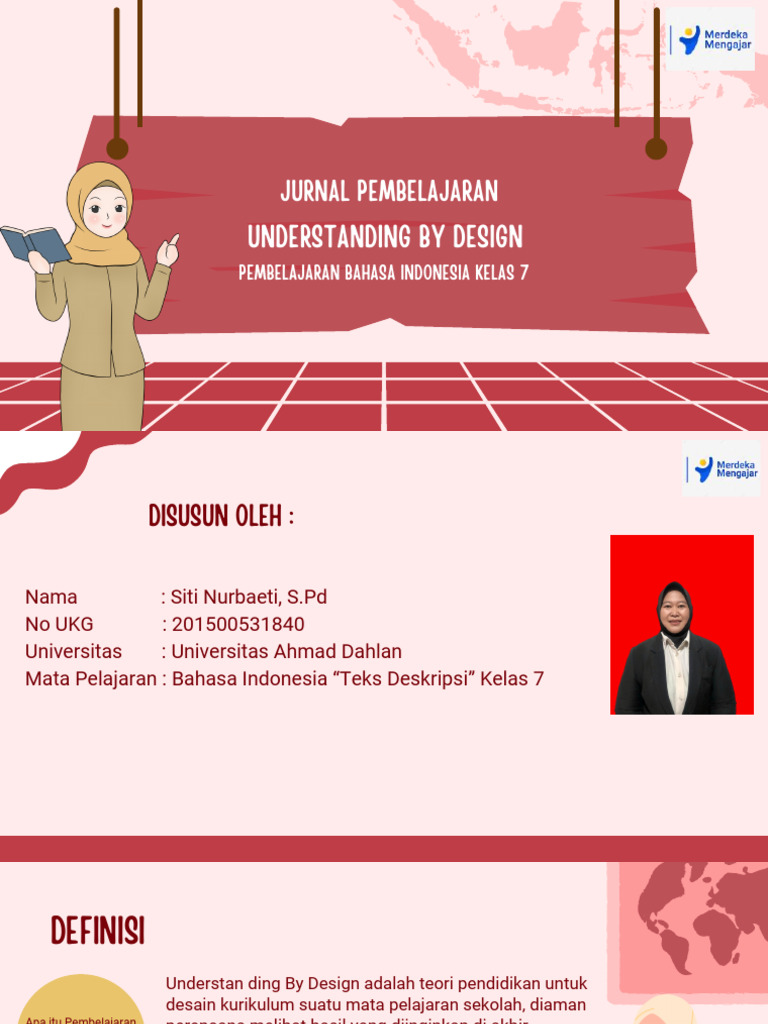 Jurnal Pembelajaran Understanding by Design-2 | PDF