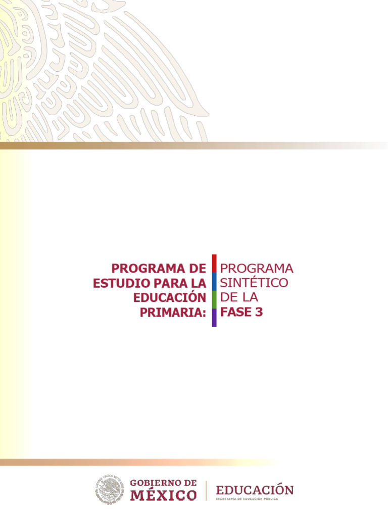 Programa Sintetico Fase 3 | PDF