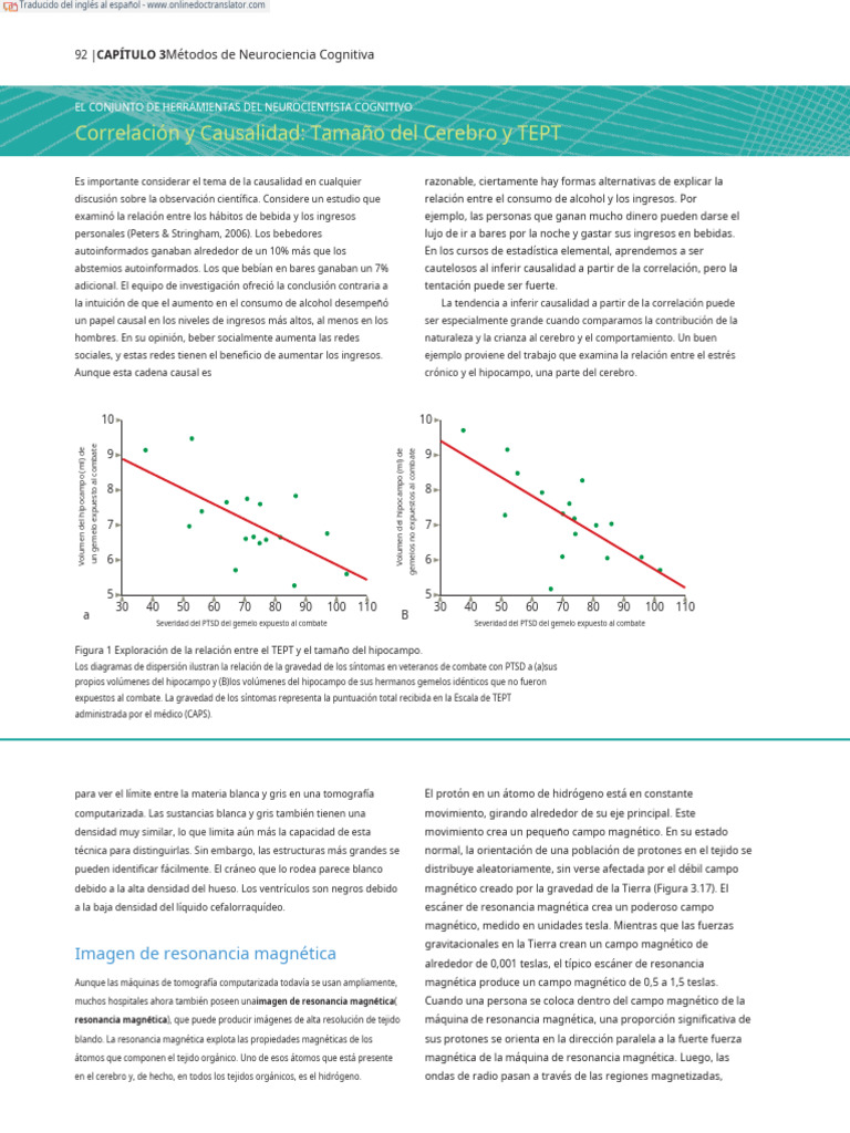COGNITIVE NEUROSCIENCE THE BIOLOGY OF TH (110-135) .En - Es | PDF