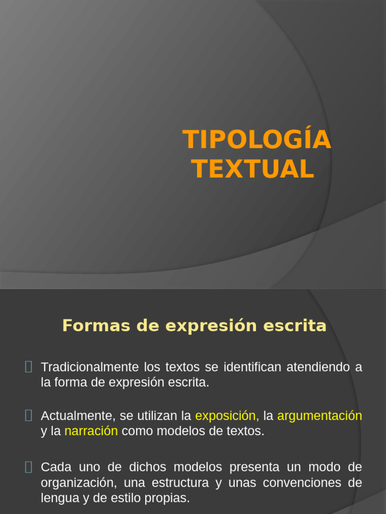 Tipología Textual | PDF