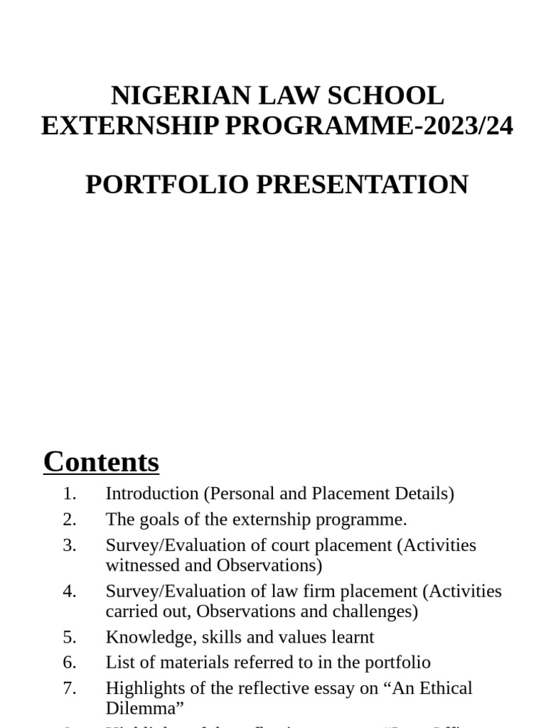 Mr Bikpo Portfolio Assessment PDF