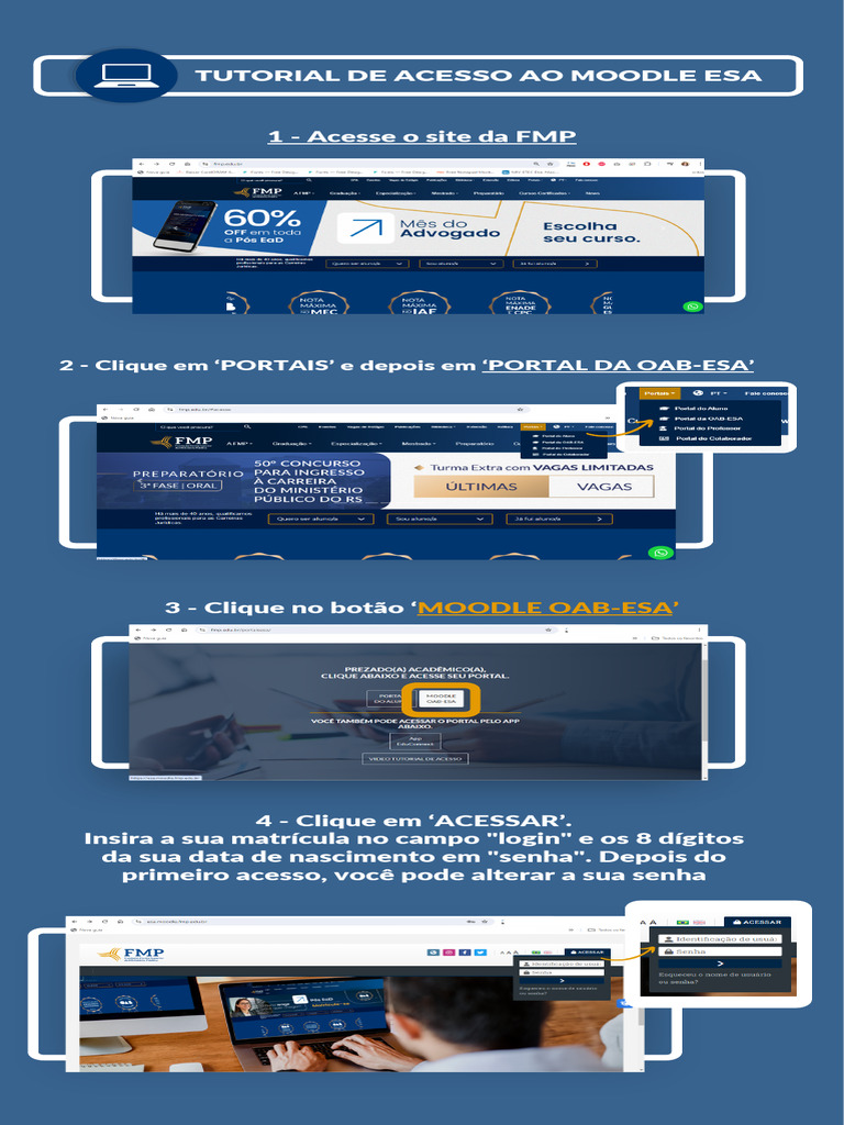 Tutorial Moodle Esa | PDF