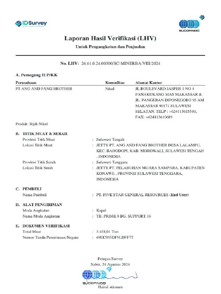 20240824-0607163235-Gabung Gabung LHV 300 TK 112 PT AFB | PDF