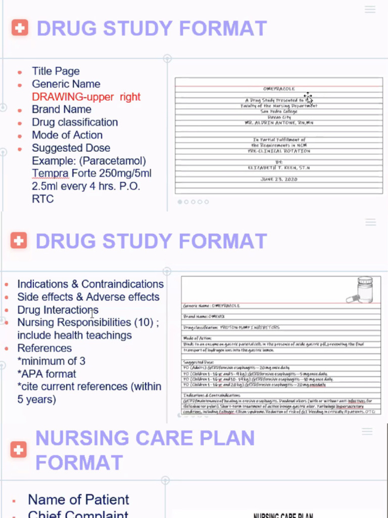 Ds and NCP Format | PDF