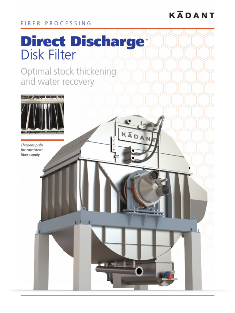 Direct Discharge Disk Filter | PDF