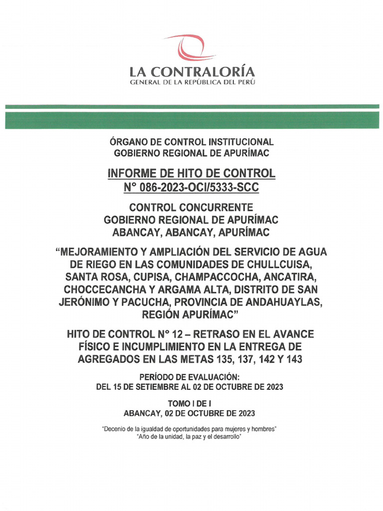Hito 12 de Control | PDF