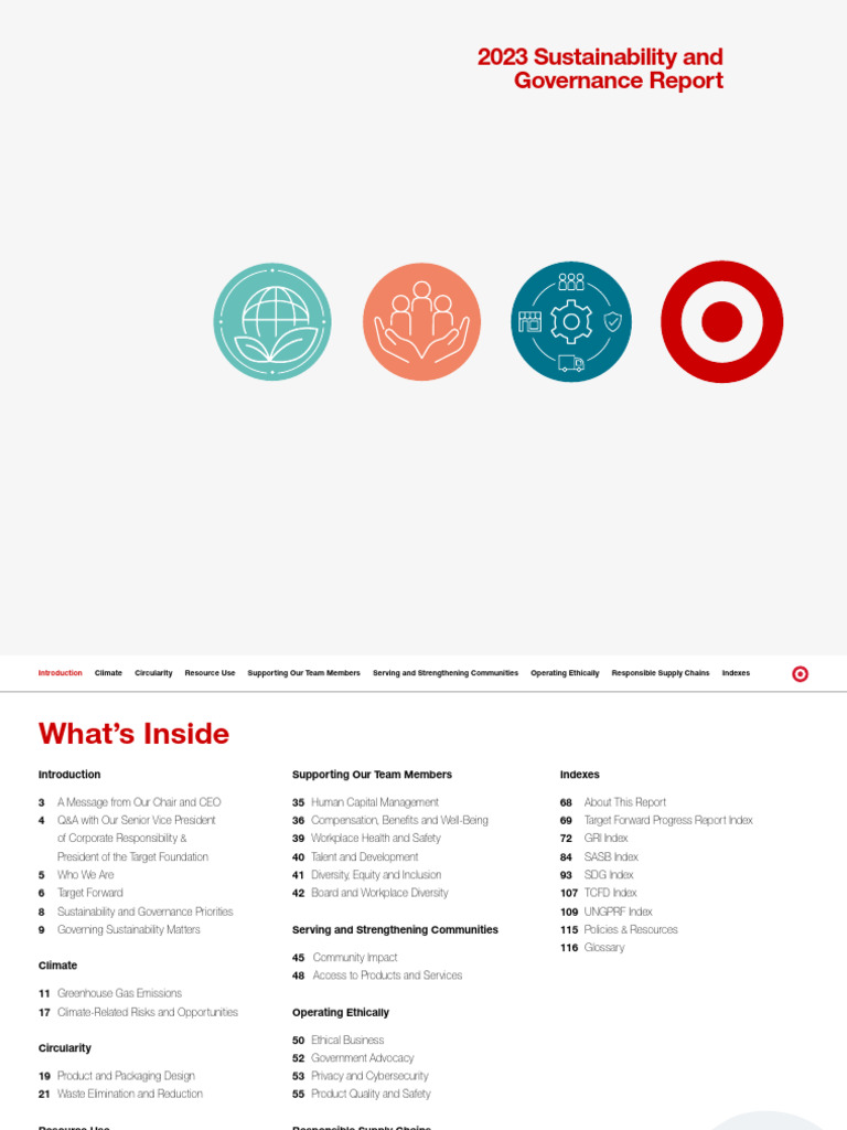 2023 ESG Report Target | PDF