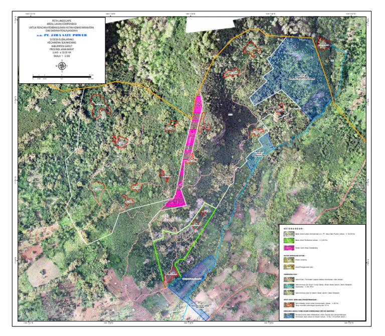 Peta Landscape Calon Lokasi Wisata Citra JSP | PDF