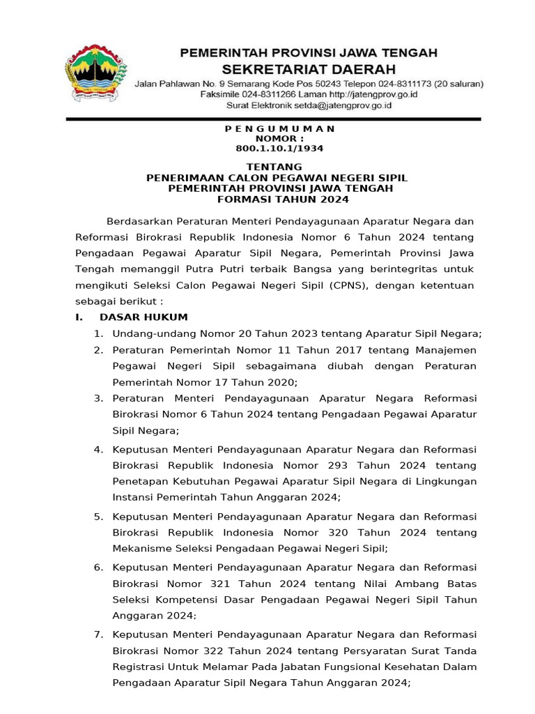 Prov Jateng | PDF