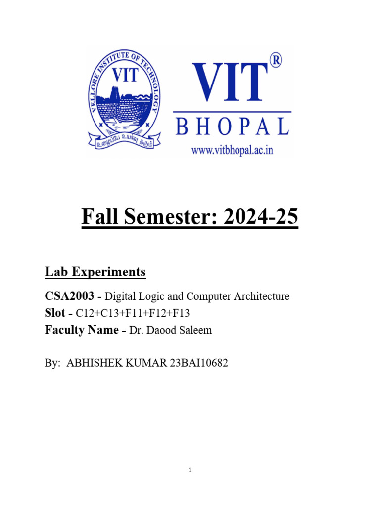 Lab File Dlca | PDF | Logic Gate | Teaching Methods & Materials